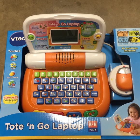 Toys | Vtech Tote N Go Laptop Age 36 | Poshmark